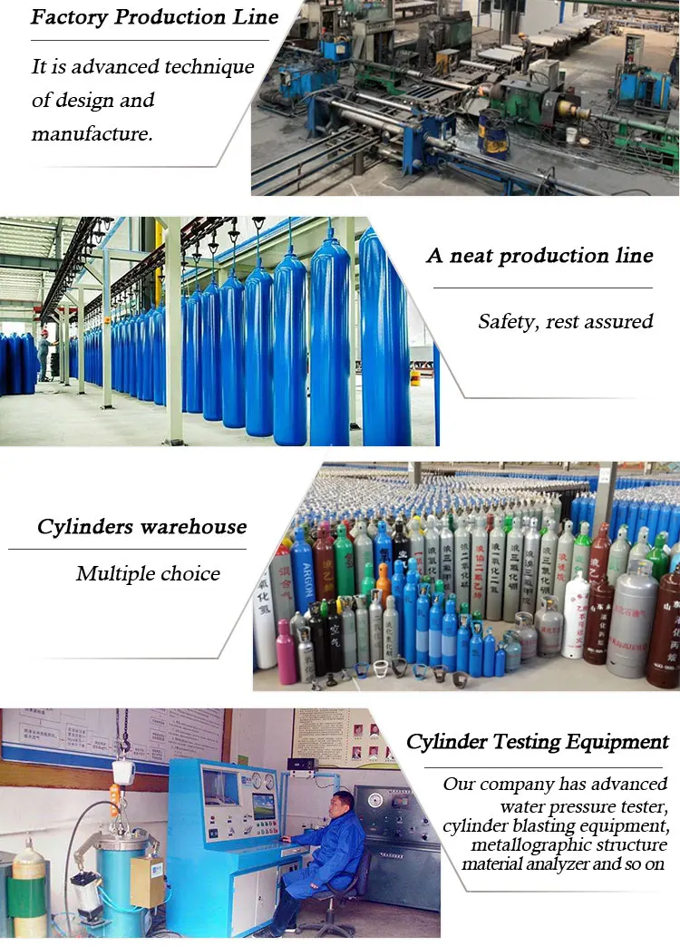 40l Industrial Oxygen Cylinders Gas Cylinder Oxygen Industrial Oxygen ...