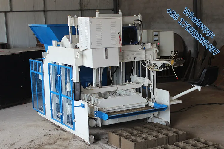 Wt10-15 Mobile Hollow Block Machine High Quality Paving Stone Making ...