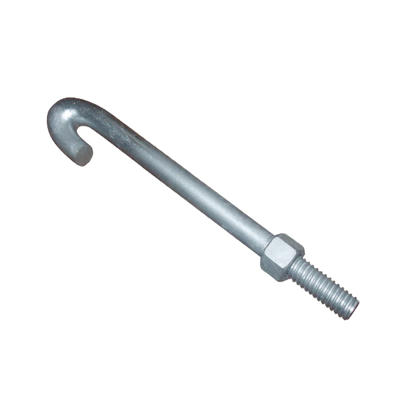Factory Directly Hot-dip Galvanized Silver Steel J Shape Spring Hook ...