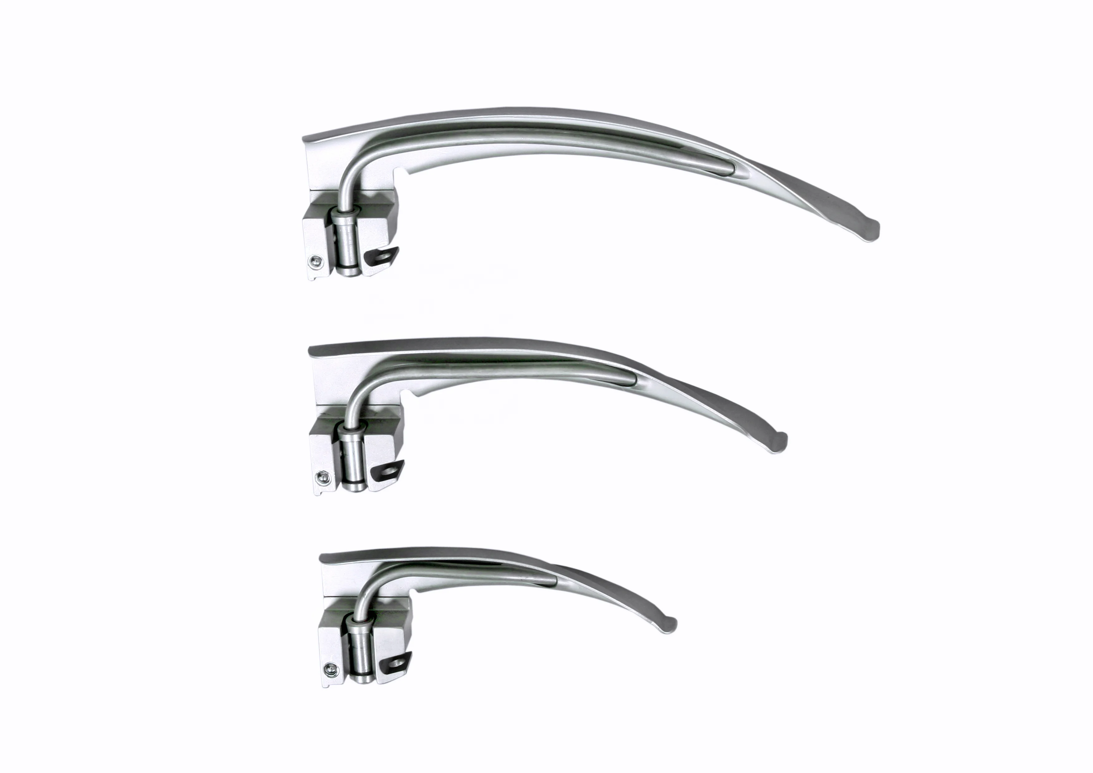 Flexible Fiber Optic Intubation Laryngoscope Set Stainless Steel Blade ...