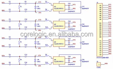 Vdsl2 Vectoring Over Pots 4-port Splitter - Buy Vdsl Splitter,Vdsl2 ...