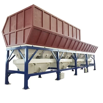 Four Bins Aggregate Batching Plant With Load Cell - Buy Aggregate ...