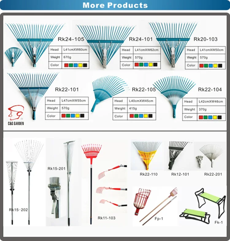 RK22-206 Tine Plastic Rake China Steel Grass Rakes| Alibaba.com