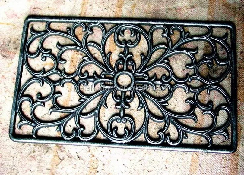 Cast Iron Decorative Metal Doormat - Buy Metal Doormat,Decorative Metal ...