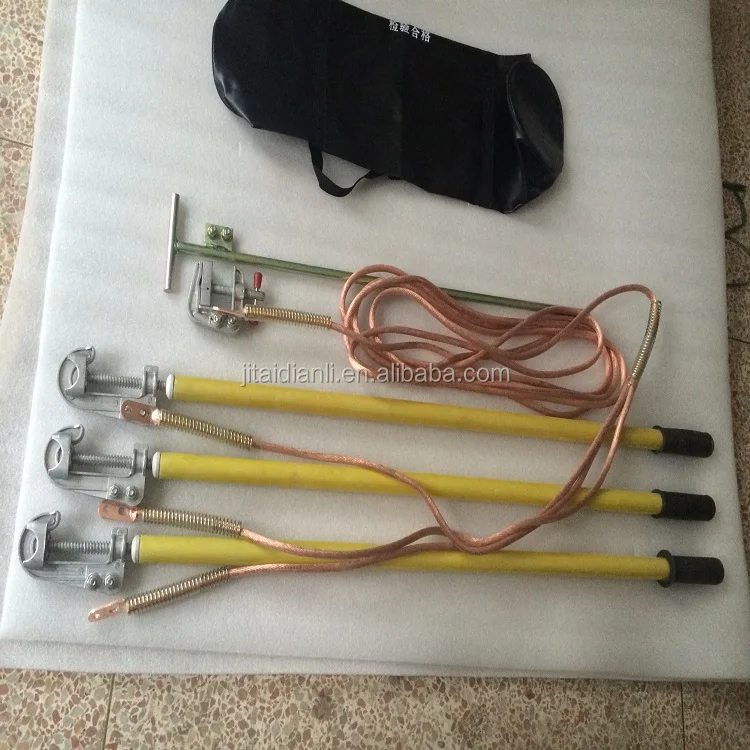 JITAI Portable Ground Earth Rod & Wire Set - Reliable Grounding