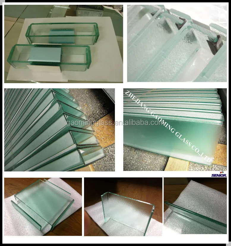 6 and 7 mm U shaped glass/channel glass price for curtain wall/U ...