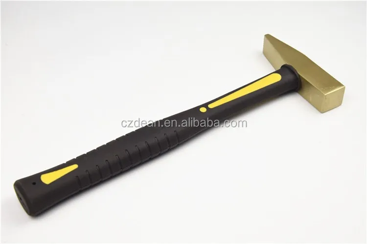 Brass Cross Pein Hammer Non Sparking Engineer Hammer 150g 270g,300g ...