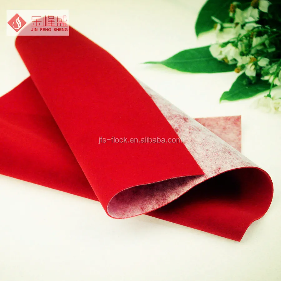 Low Price Of Velvet Self Adhesive Flocking Paper For Funiture - Buy ...