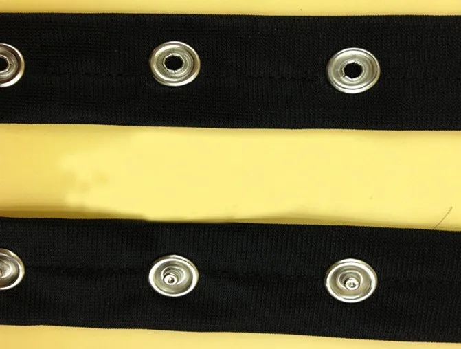 Metal Snap Button Tape With Prong Snap Buttons,Metal Buttons Tape - Buy ...