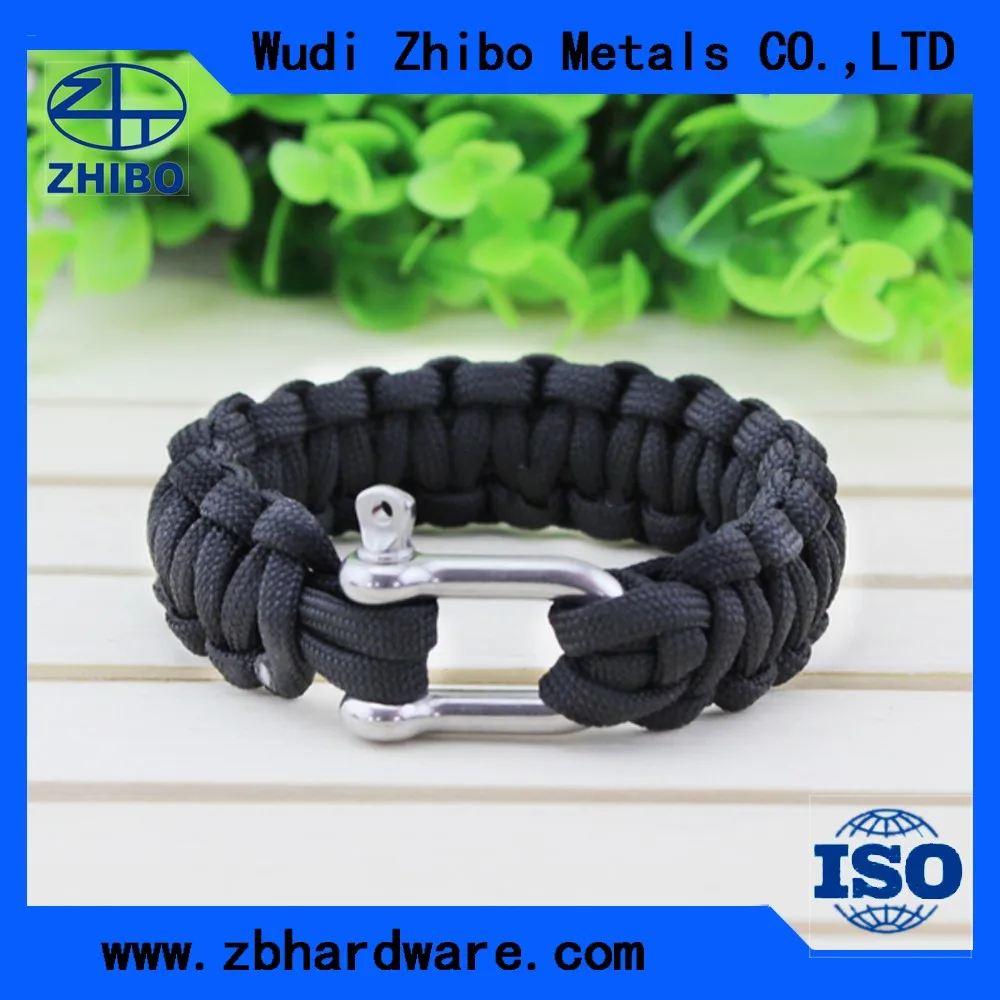 Adjustable Paracord Shackle Clasp,High Quality Bow Shackle For Paracord ...