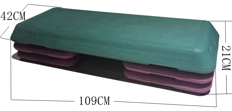 Plastic Block Steps Height Adjustable Exercise Aerobic Step Platform ...