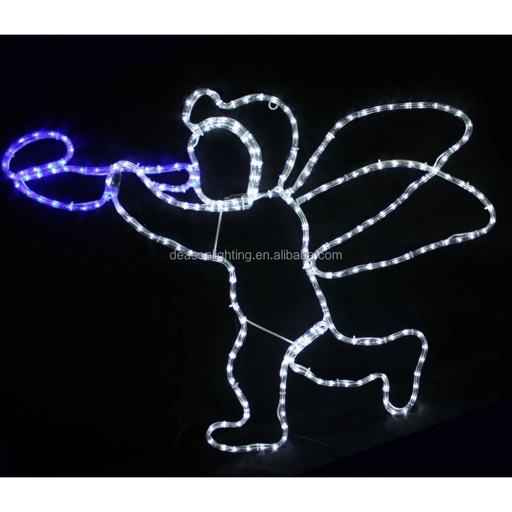 Outdoor Rope Lighted Angel - Buy Outdoor Christmas Angel Lights,Outdoor ...