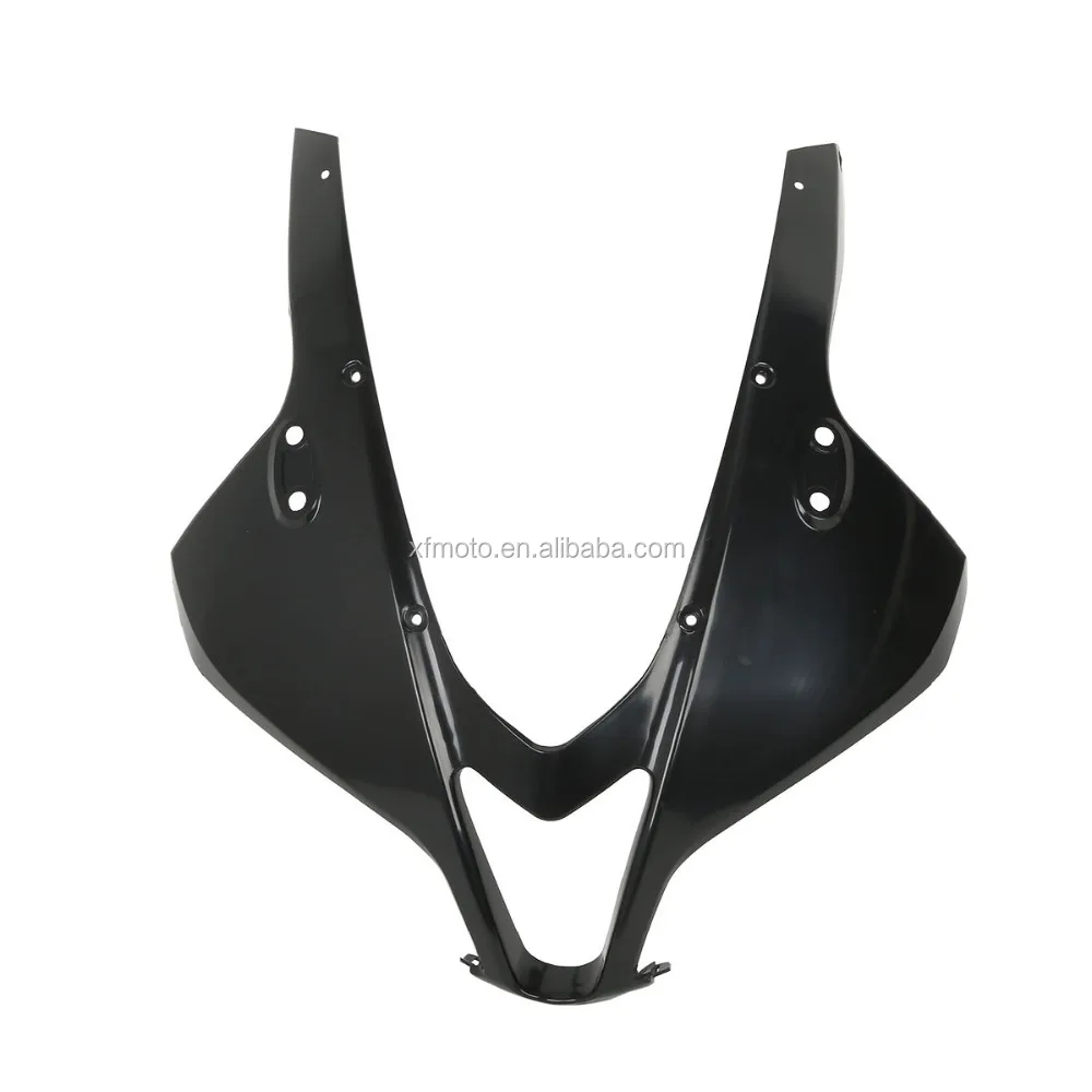Unpainted Black Front Fairing Cowl Head Nose For Honda Cbr 600rr 2007 ...