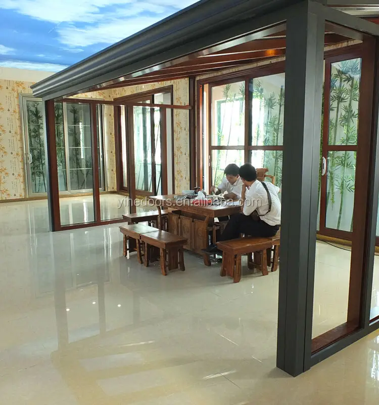 De Color Champán De Aluminio De Aluminio Puerta Decoración De La Puerta ...