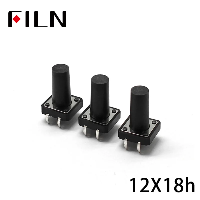 12x12mm Panel Pcb Momentary Tactile Tact Mini Push Button Switch Dip ...