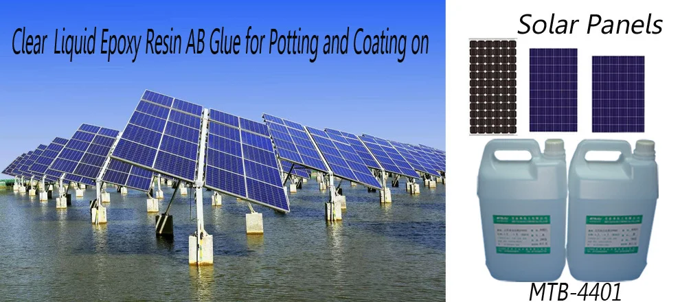 Epoxy Resin AB Glue for Potting and Coating Solar Panels