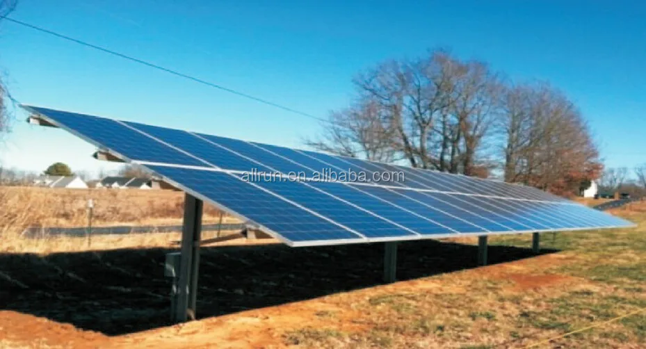 Ground Style Solar Panel Mounting Stand Called Stand Galvanized ...