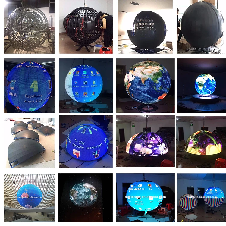 P4 Indoor Led Video Sphere 1m Diameter Advertising Ball Screen - Buy 1m ...