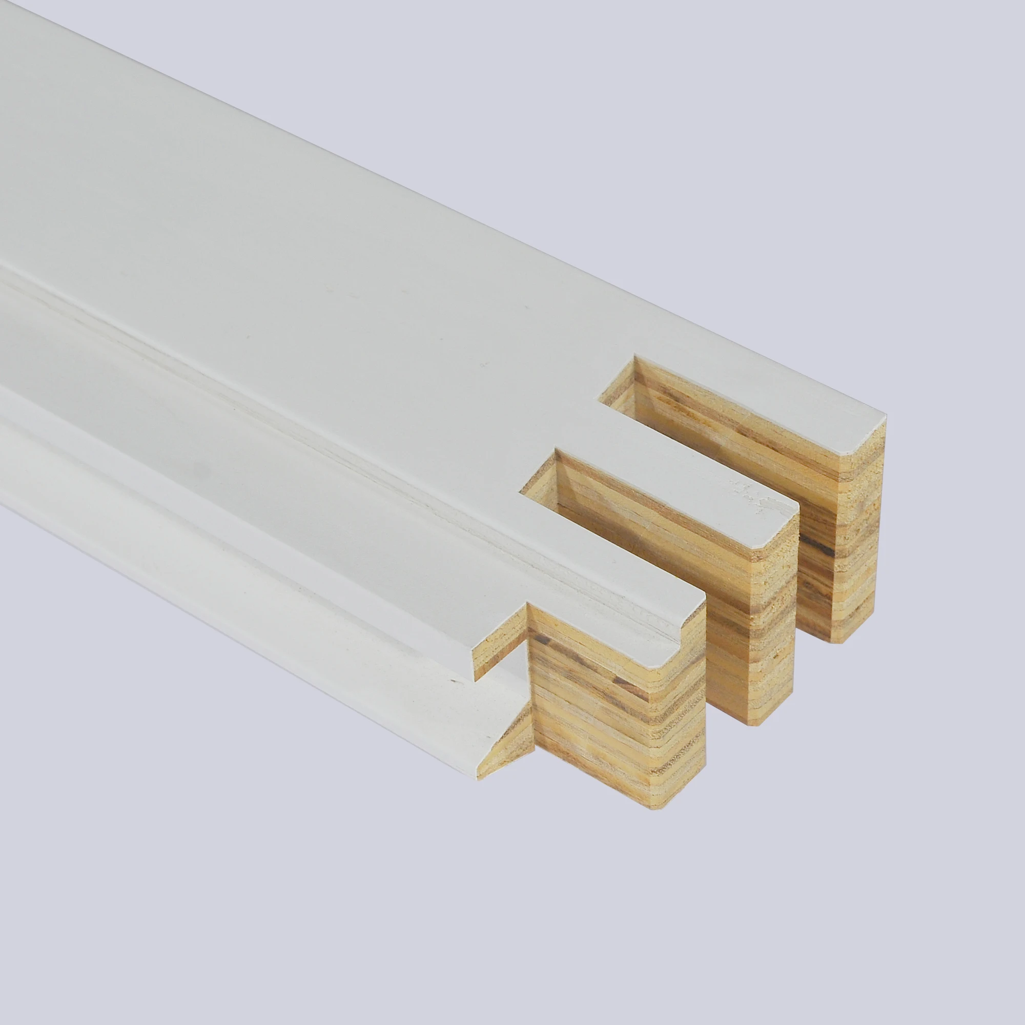 Customized White Primed Finger Joint Wood Door Window Frame - Buy ...