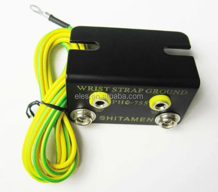 Esd Ground Block Under Bench Common Point Dual Banana Plug Ground ...