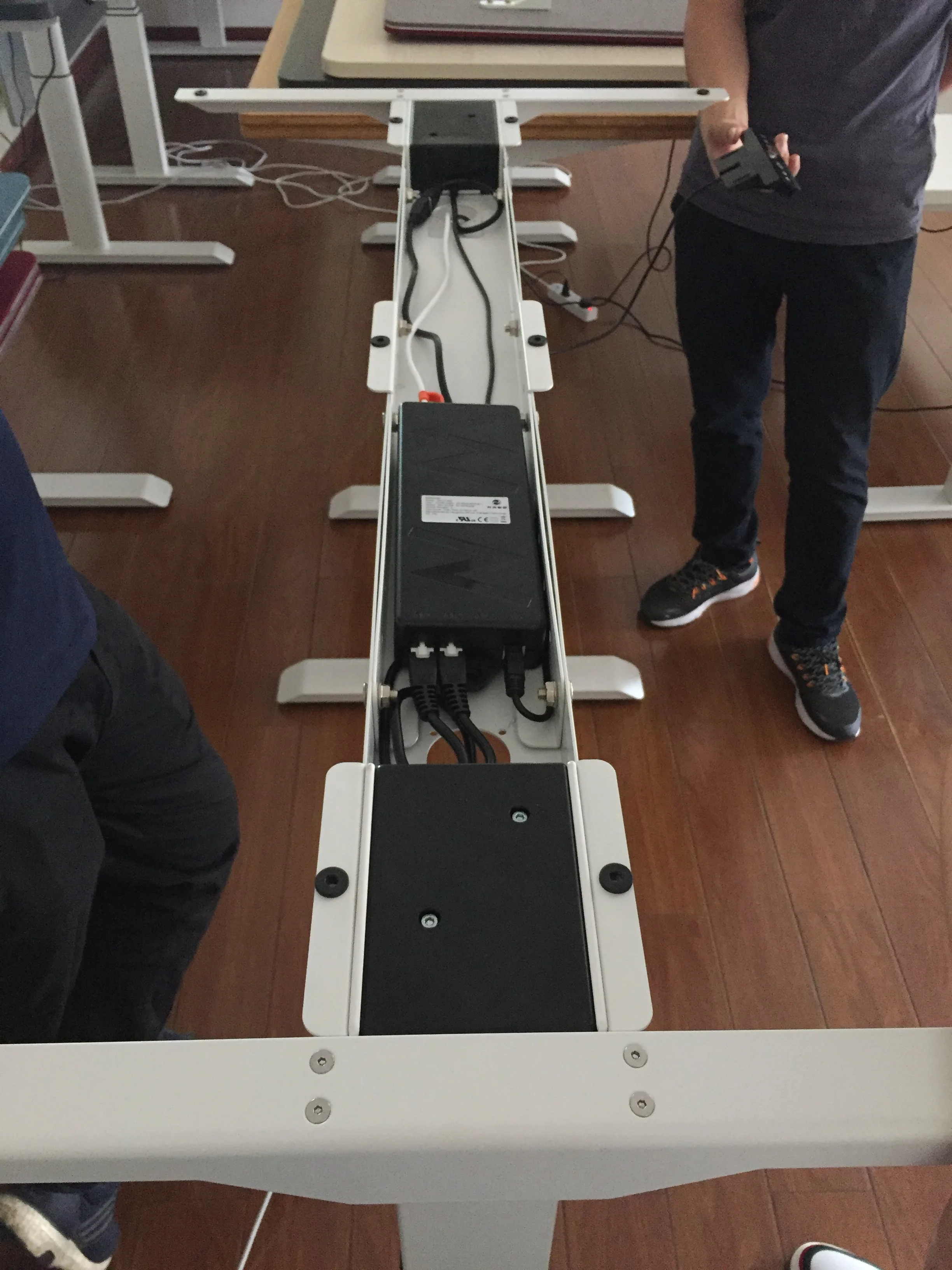 Office Table Lift System with Linear Actuator 24V Height Adjustable ...