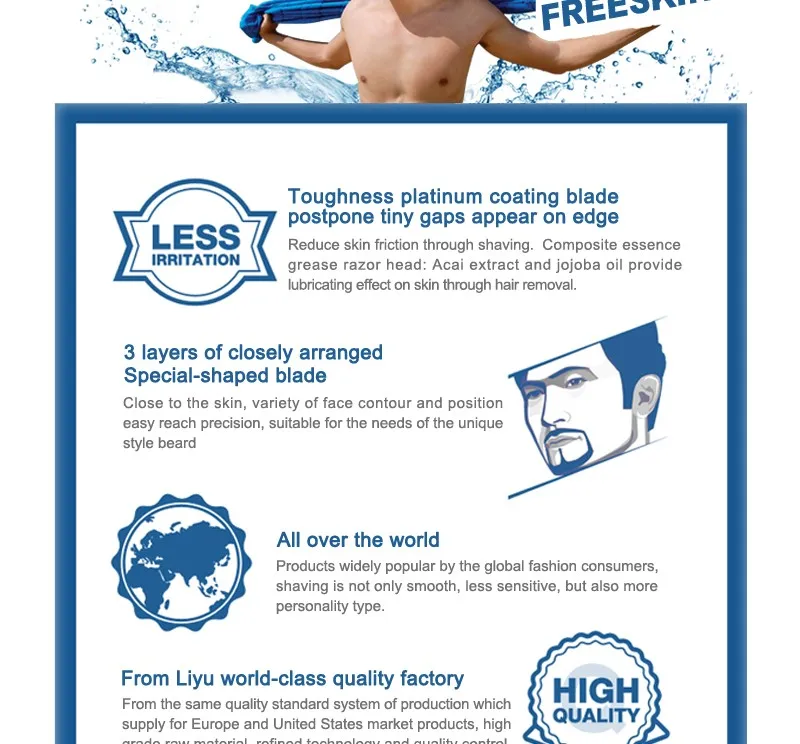 Bump Fighter Razors - 3 Blade Disposable Shaving Solutions