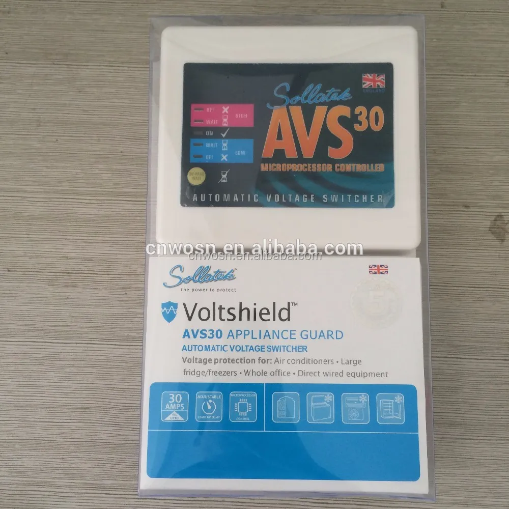 Surge Protector Avs Voltage Protector Electronic Appliances Avs30 - Buy ...