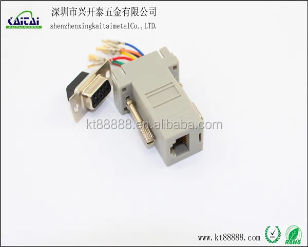 RJ11 to DB9 Female Adapter - Reliable RS232 Connector