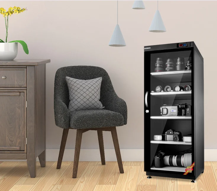 ANDBON 155L Electric Dry Cabinet for Video Cameras - Humidity Control ...