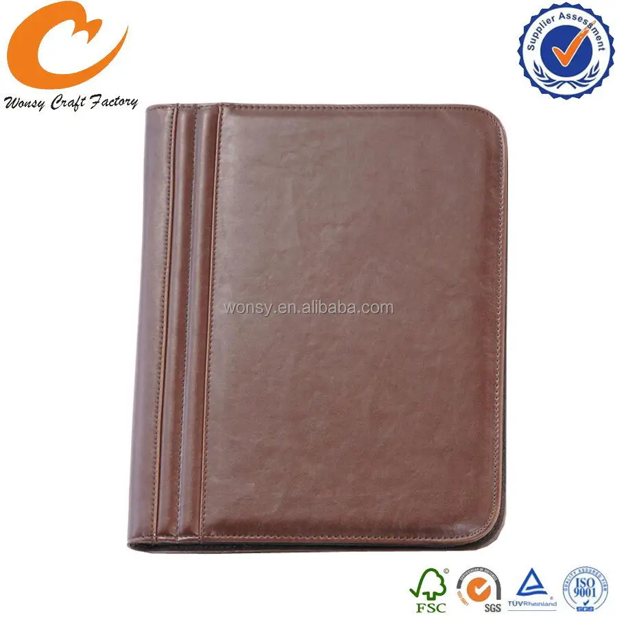 Good Quality New Arrival Pu Leather File Folder With Handle - Buy Pu ...