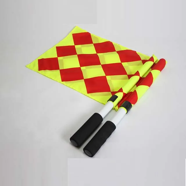 Soccer Referee Flag With Bag The Soccer Referee Patrol Flag Sports ...