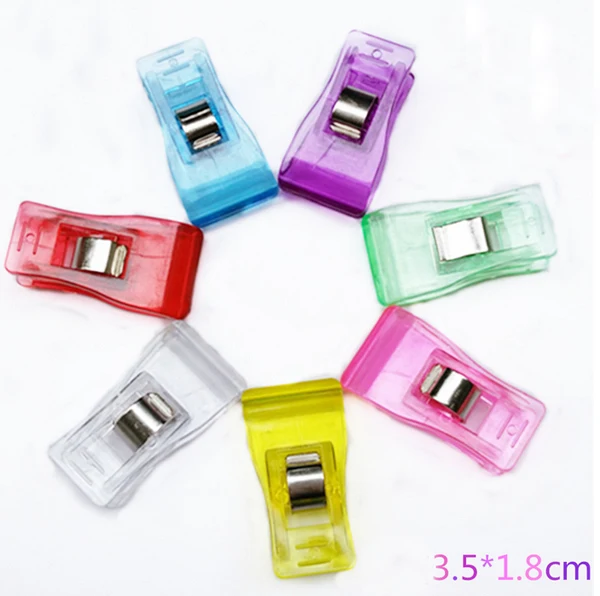 Fancy Kleine Ronde Plastic Bestand Clip,Quilt Quilten Clip,Pvc Plastic ...