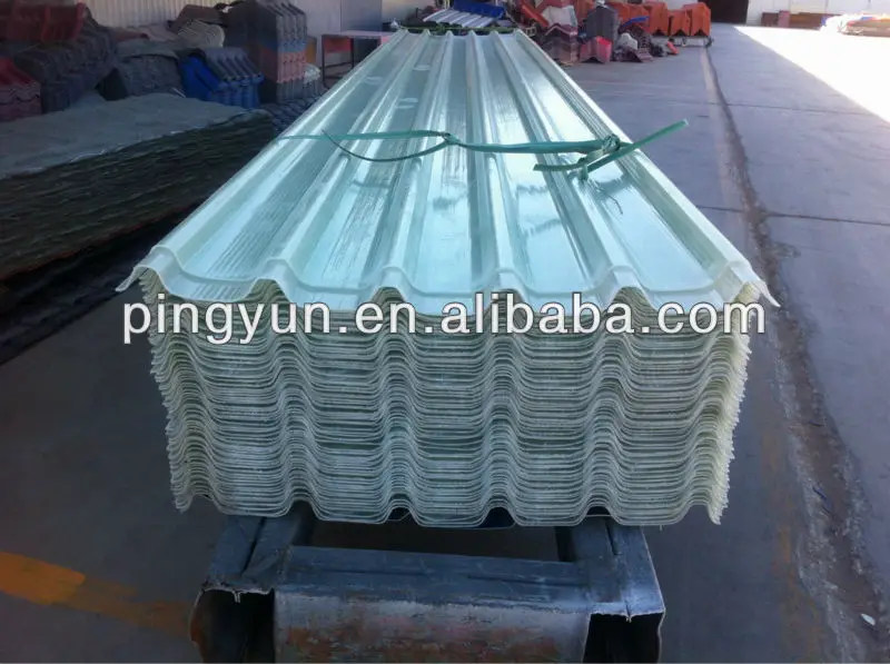 Transparent Fiberglass Reinforced Polyester Roof Sheets