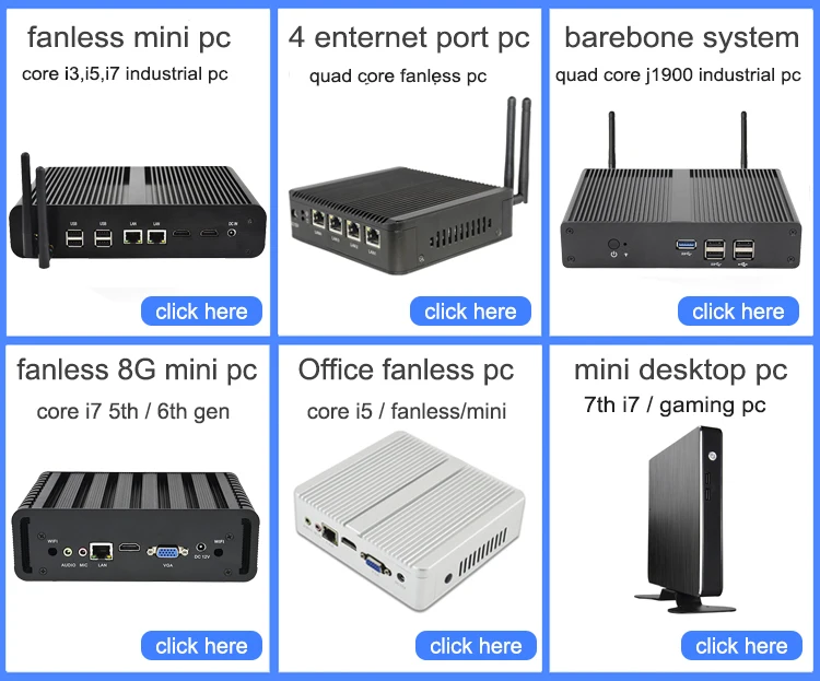 shenzhen dual core desktop computer OEM pxe boot fan mini pc 4K gaming ...