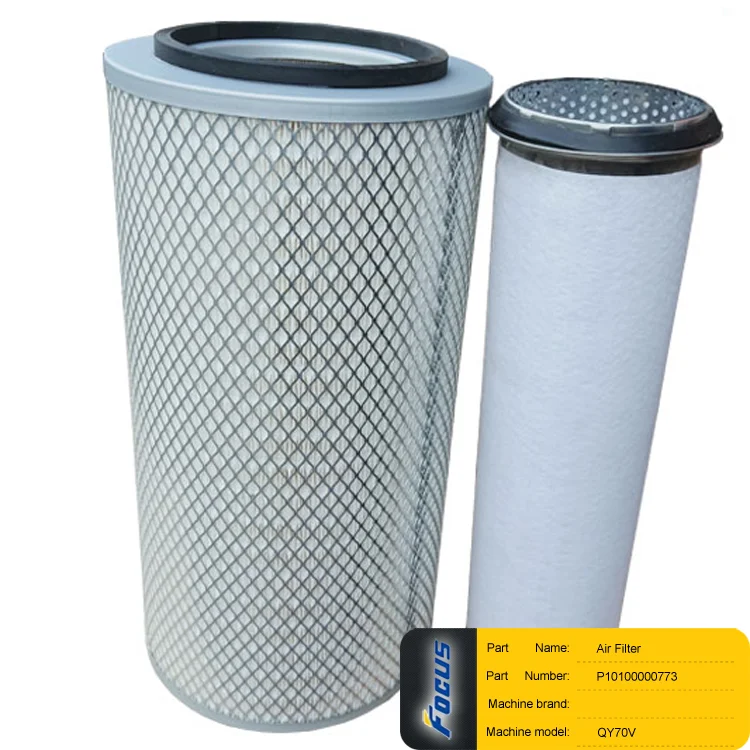 ZOOMLION Parts - Reliable LR83355 Air Filter for QY70V