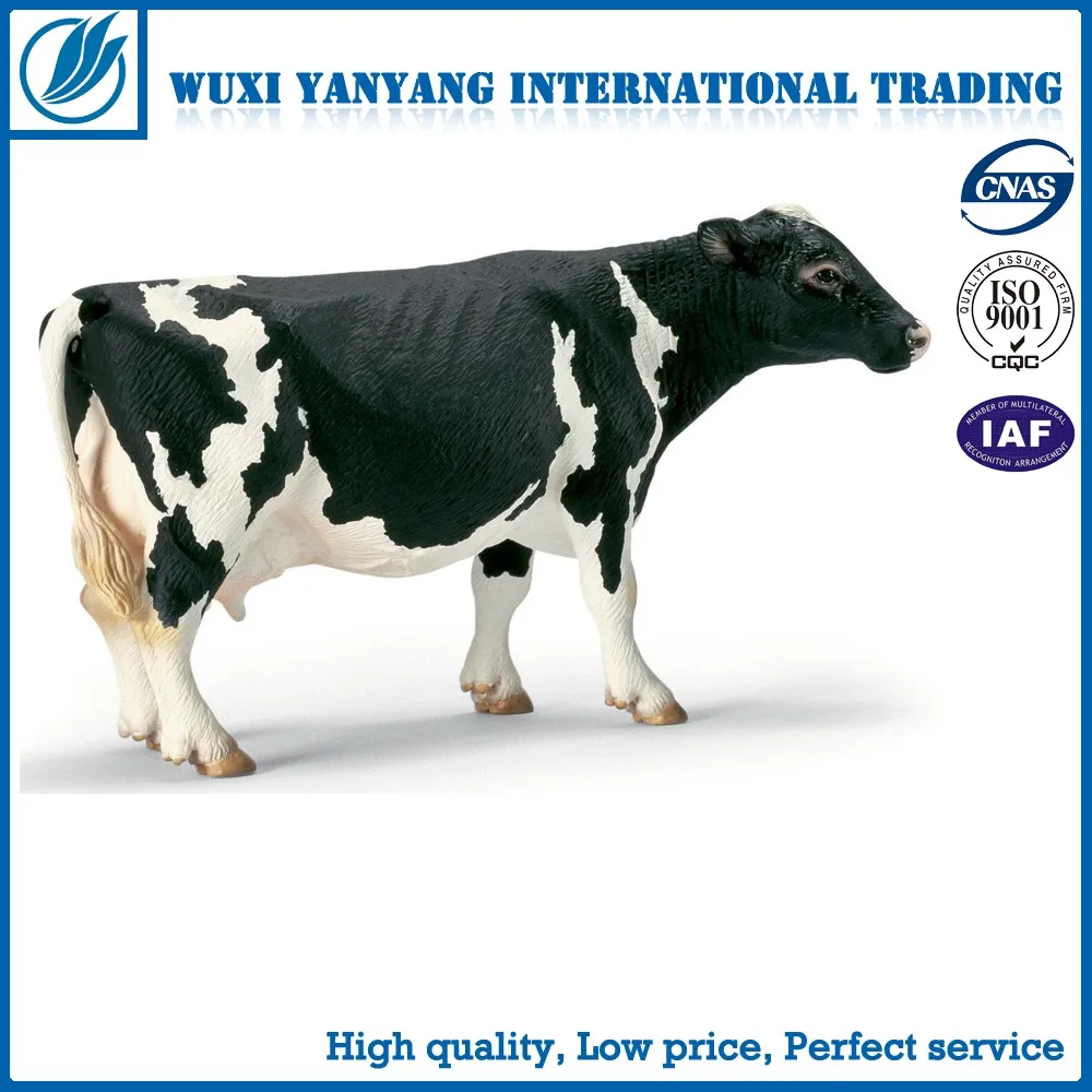 Small Promotional Plastic Cow Farm Animal Toy Set,Plastic Cow Farm ...