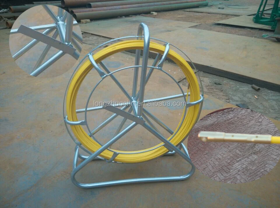 Frp Push Rod Cable,Pultrusion Machine Made Fiberglass Duct Rodder 500 ...