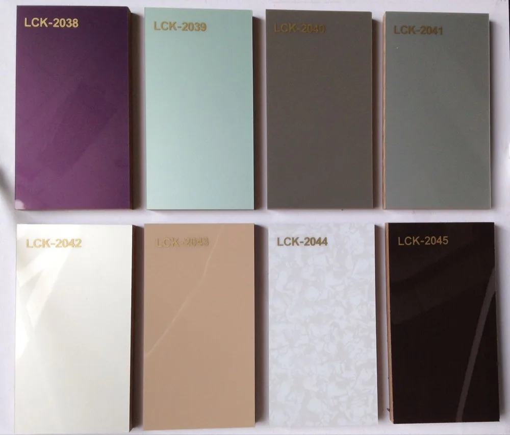 MDF with High Gloss PVC Coating - Durable & Stylish