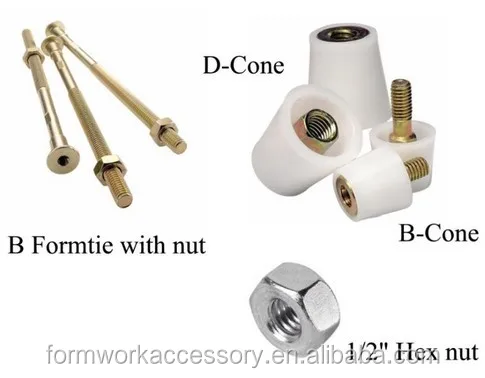 Formwork Plastic Tie Rod Cone,B Cone D Cone P Cone - Buy Plastic Cone ...