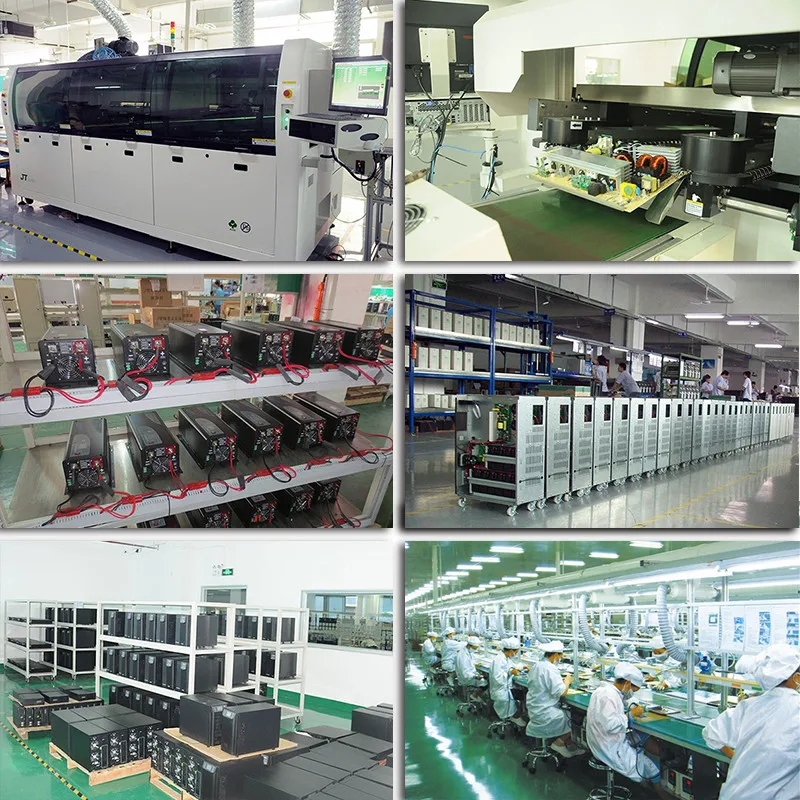 Hbc Ecsun Ups Factory 10kva 8kw Standard Online Ups With 16pcs External ...