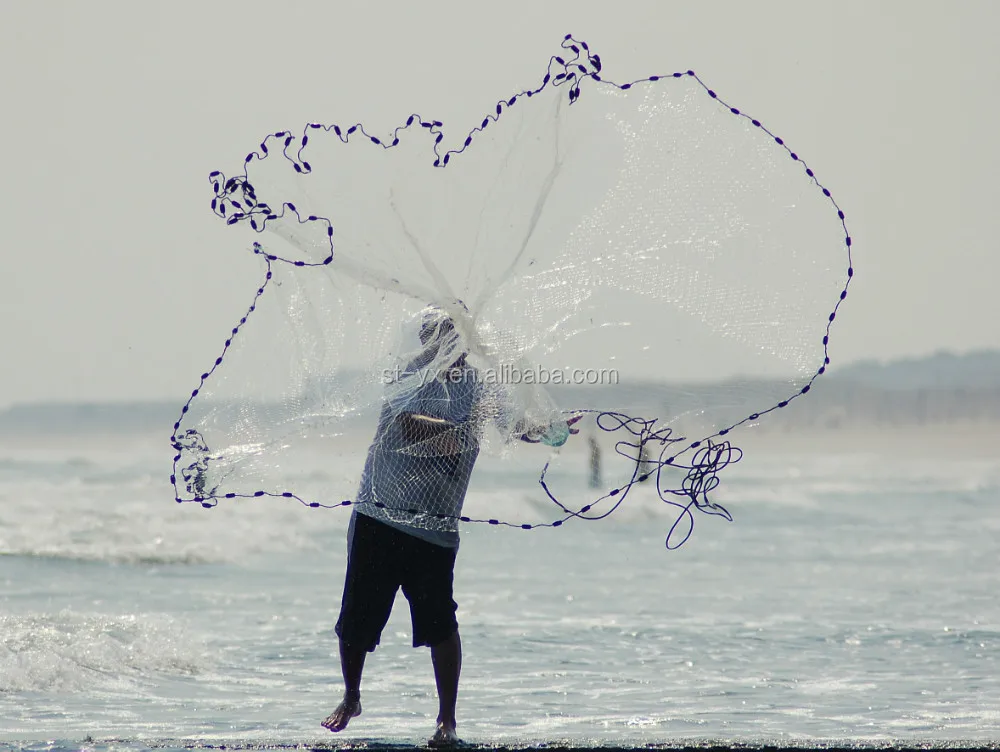 Nylon Monofilament Webbing Cargo Cast Fishing Net - FISH BRAND