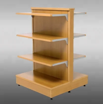 Mini Shop Display Shelf - Wooden Shelves for Retail Store