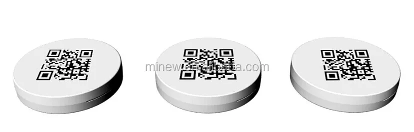 Low Cost Minew I9 Ultra Thin Round White Bluetooth Smallest Ble Beacon ...