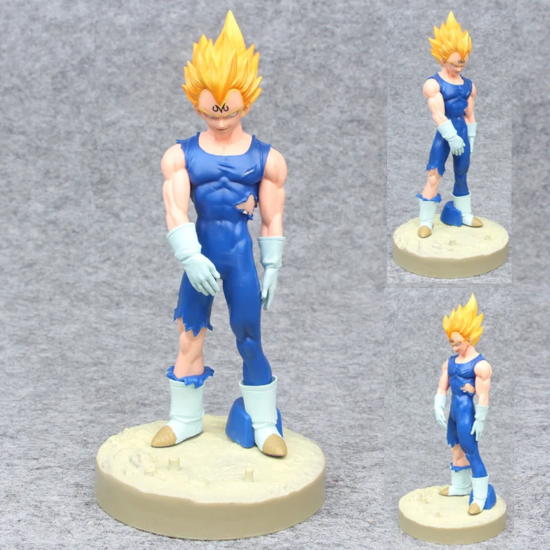 Oem Dad And Son Young Trunks Super Saiyan Majin Vegeta Vegeta Figure ...