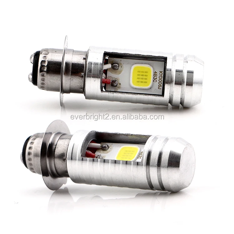 9-80v P15d 12w Cob Led Lamp Bulbs For Electric Car Motorcycle Headlight ...