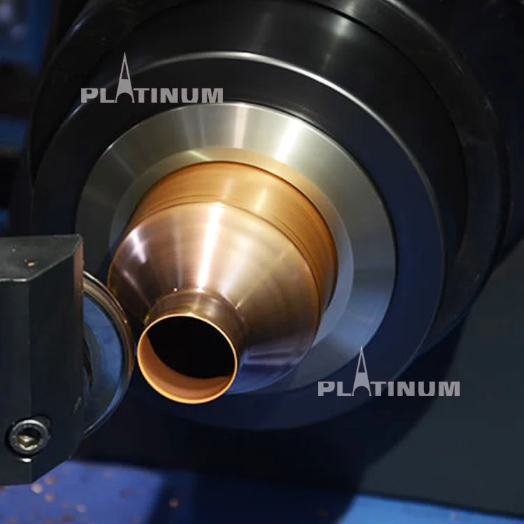 CNC Aluminum Copper Steel Tube End Spinning Forming Machine