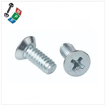 Made In Taiwan Phillips Drive Undercut Flat Head Zinc Stainless Machine ...