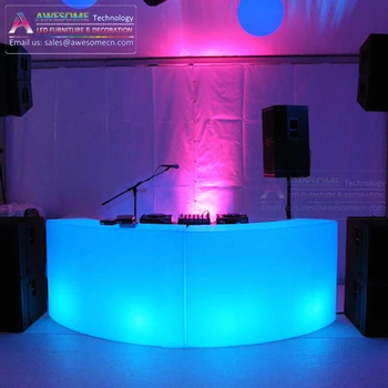 Portable Dj Table Stands / Acrylic Led Dj Booth Table ( Bc140 ) - Buy ...