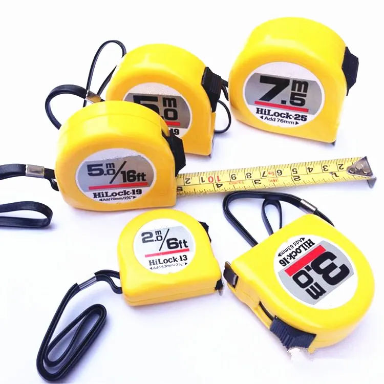 J&J Plastic Steel Tape Measure - Waterproof & Retractable