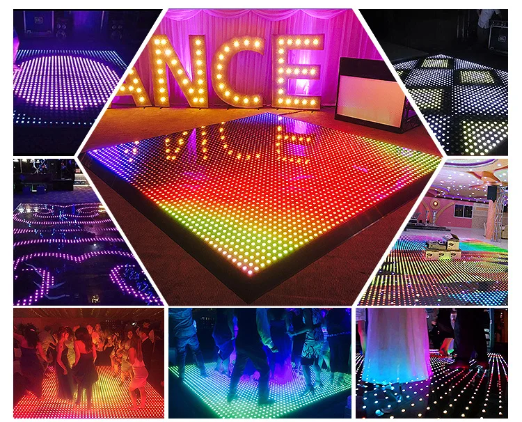 8x8 Pixels LED Digital Indoor Dance Floors - Durable & Bright